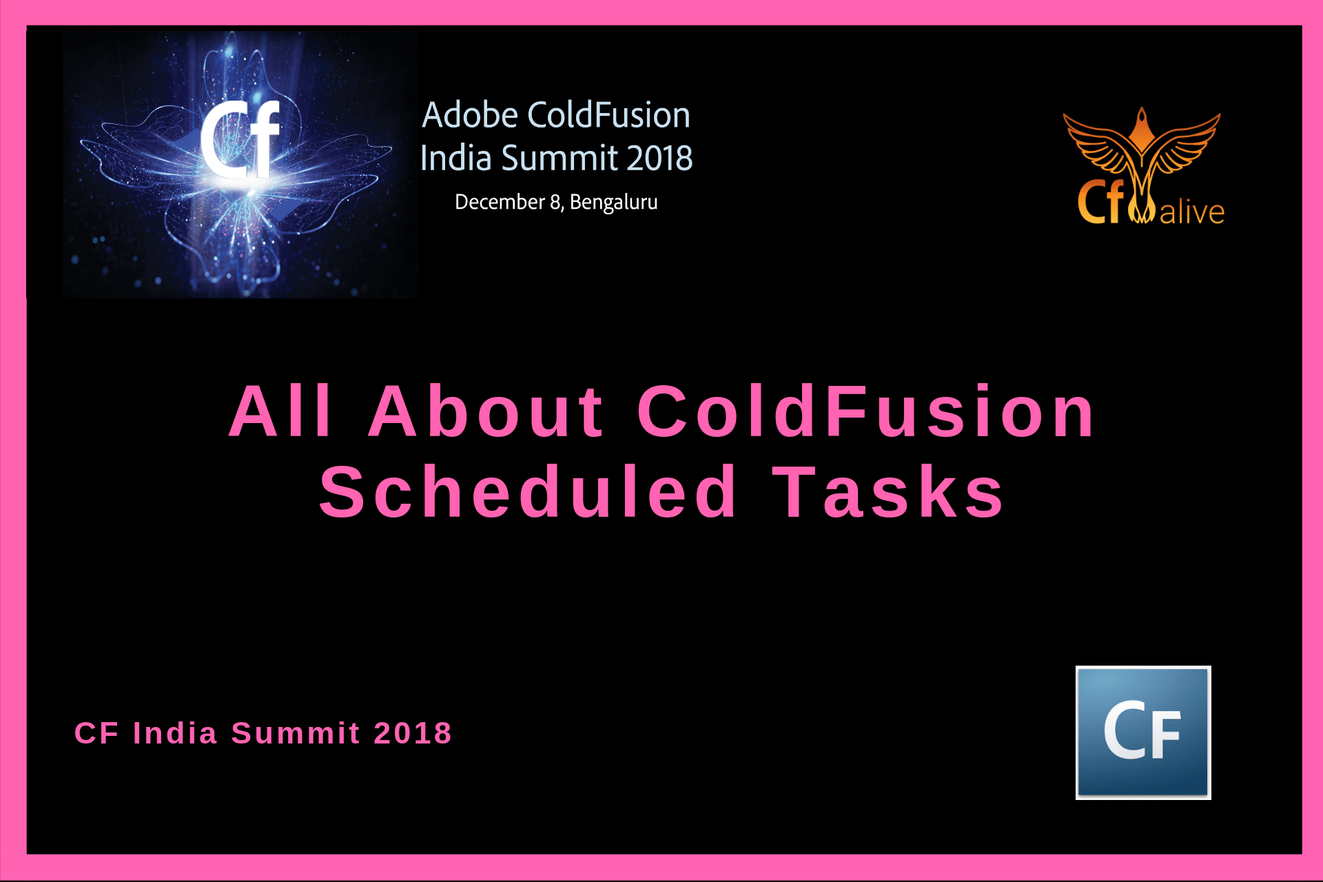Cf India Summit Part Three All About Coldfusion Scheduled Tasks Teratech