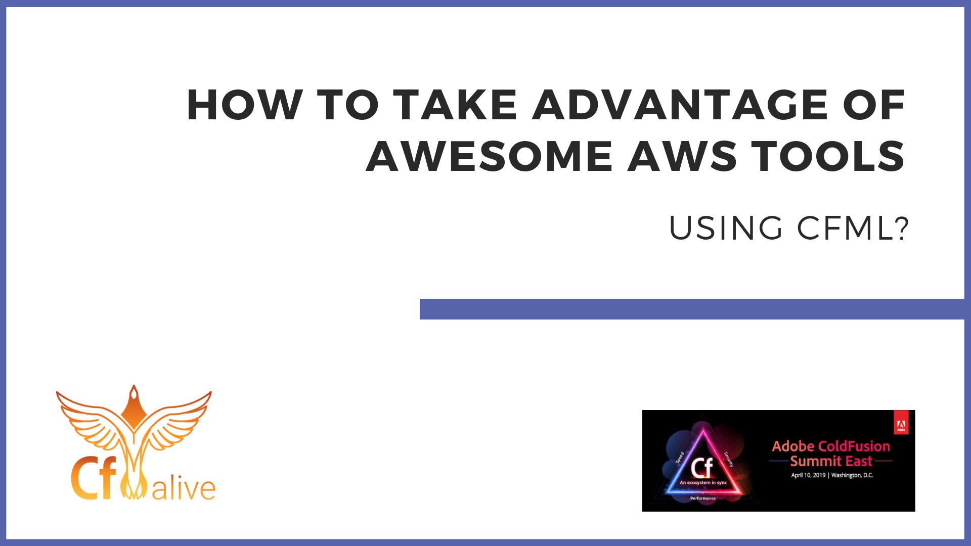 CIO guide to ColdFusion and AWS Cloud (Get started fast) - TeraTech