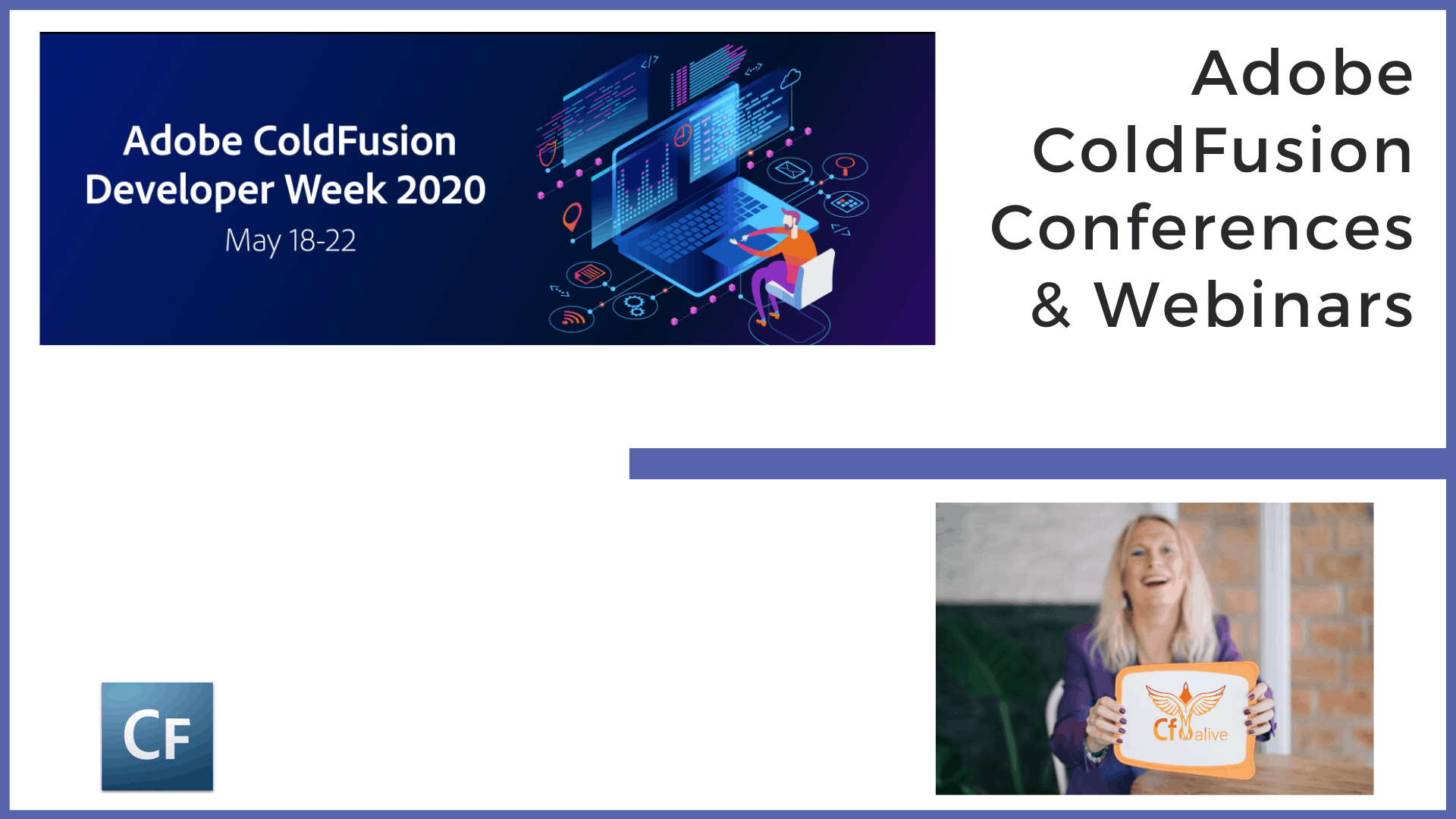 Adobe ColdFusion Developer Week 2020 Why You Must Attend TeraTech