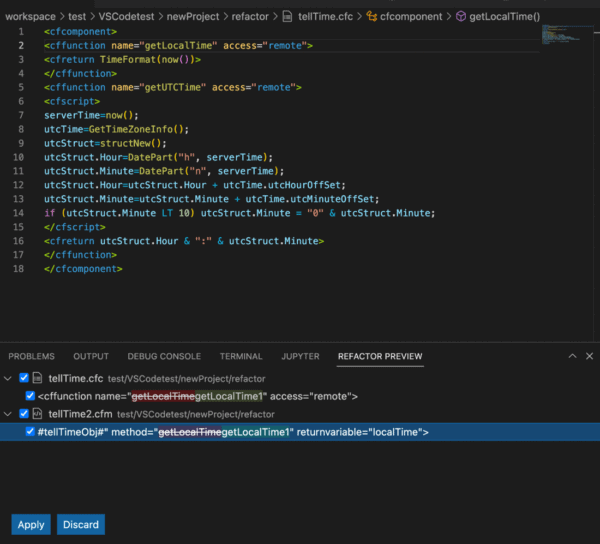 New Adobe CF Builder (VS Code Extension) Beta Release - TeraTech