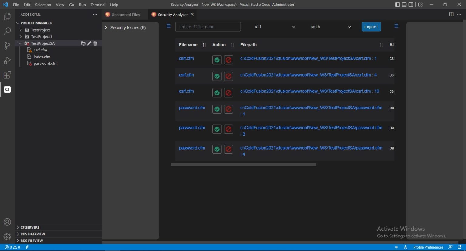 New Adobe CF Builder (VS Code Extension) Beta Release - TeraTech